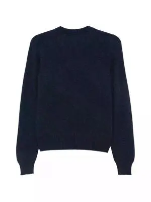 BARRIE Logo-patch Cashmere Sweater