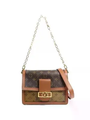 LOUIS VUITTON Mm Dauphine Tote Bag - Brown