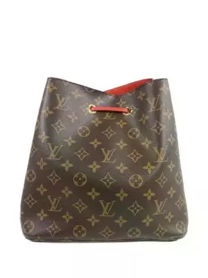 LOUIS VUITTON Neo Noe Monogram Bucket Bag - Brown