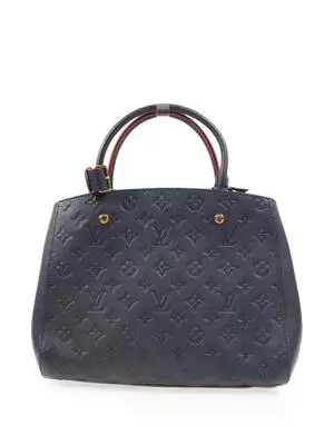 LOUIS VUITTON Mm Montaigne Monogram Empreinte Shoulder Bag