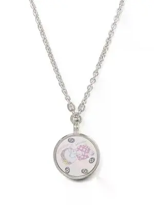 Hermès Medaille Enamel Necklace - Silver