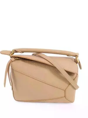 Loewe Ghw Mini Puzzle 2way Shoulder Bag - Brown