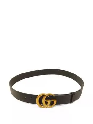 Gucci Gg Marmont Belt - Black