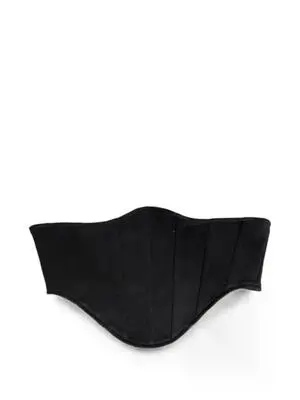 Dolce & Gabbana Corset-style Tuxedo Belt - Black