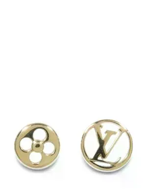 LOUIS VUITTON Crazy In Lock Earrings - Gold