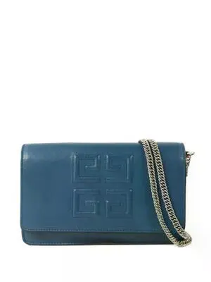 Givenchy 4g Chain Shoulder Bag - Blue