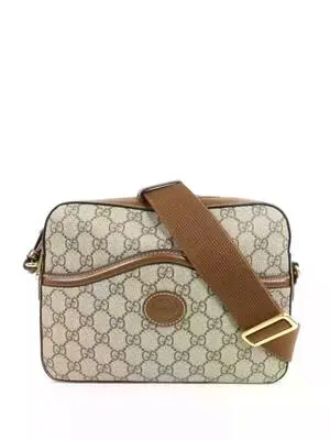 Gucci Gg Supreme Shoulder Bag - Neutrals