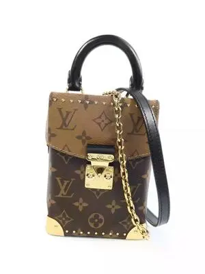LOUIS VUITTON Camera Box Monogram Reverse-patterned Shoulder Bag - Brown