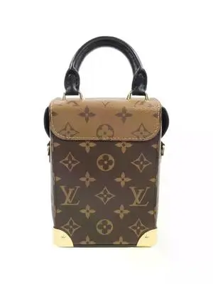 LOUIS VUITTON Camera Box Monogram Reverse-patterned Shoulder Bag