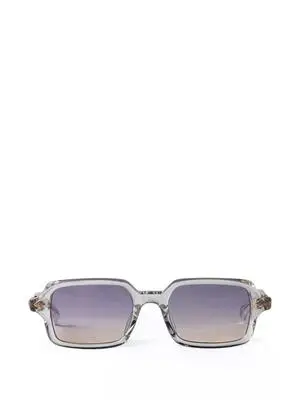 Chrome Hearts Dove Glasses Squared-frame Sunglasses - White