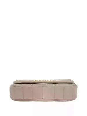 Celine 2010-2026 Matelasse Goatskin Monochrome Chain Shoulder Bag - Brown