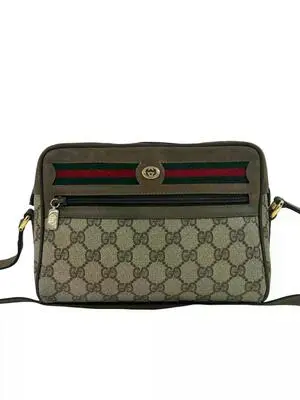 Gucci 1970-1980 Gg Supreme Web Crossbody Bag