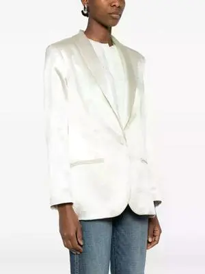ALYSI Smoking Shawl Collar Jacket