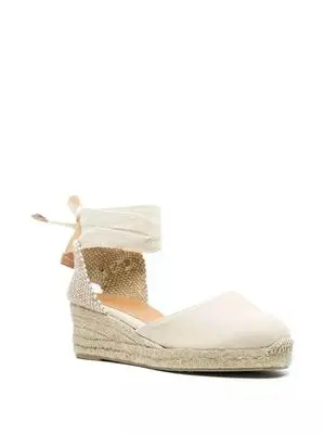 CastaÑer Carina Ankle-tie Espadrilles - Neutrals