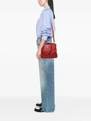 Prada 2010-2026 Vitello Daino Open Convertible Tote Satchel
