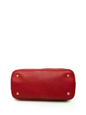 Prada 2010-2026 Vitello Daino Open Convertible Tote Satchel