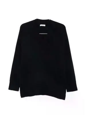 Liviana Conti Ribbed-trim V-neck Sweater