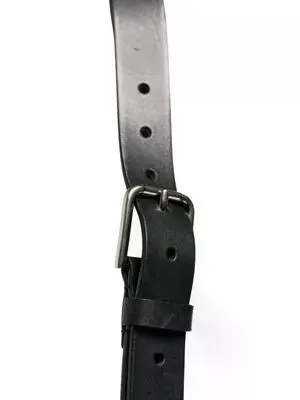 Dolce & Gabbana Double-strap Leather Belt