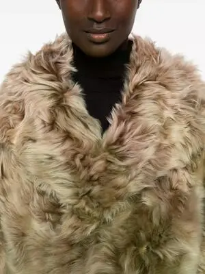 YVES SALOMON Shearling Double-breasted Jacket