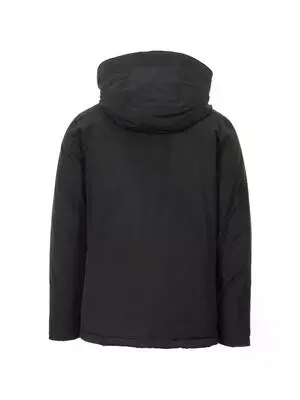 Woolrich Buttoned Hooded Jacket