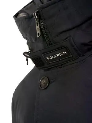 Woolrich Buttoned Hooded Jacket