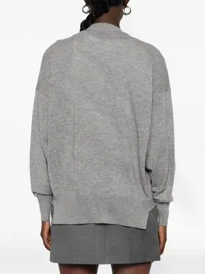 Liviana Conti Safety-pin-fastening Cardigan