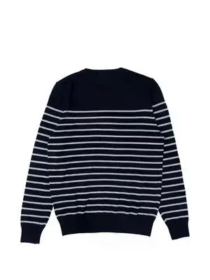 GAST Striped Crew-neck Sweater