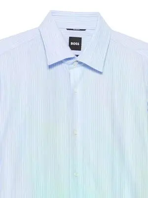 BOSS Striped Long-sleeve Shirt
