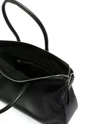 Borsalino Medium Grain-texture Tote Bag