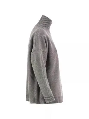 Max Mara Borgia Dropped-shoulder High-neck Sweater
