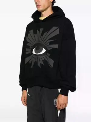 HOUSE OF ERRORS All Seeing Eye-print Hoodie
