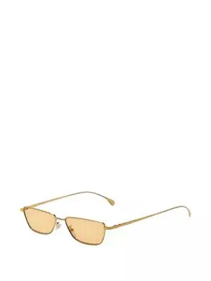 Paul Smith Askew Rectangle-frame Sunglasses - Gold