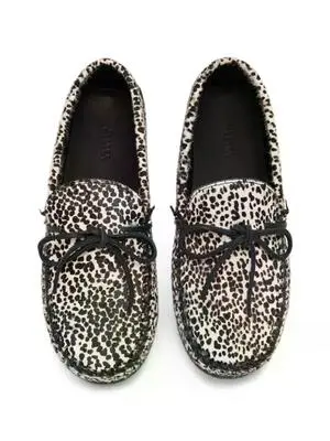 Isabel Marant Étoile Fitza-gb Animal-print Leather Loafers