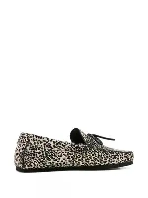 Isabel Marant Étoile Fitza-gb Animal-print Leather Loafers