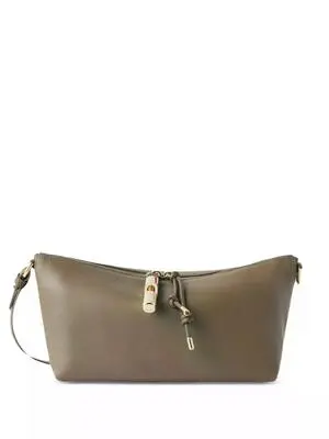 Furla Debby Leather Shoulder Bag - Brown