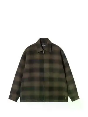 Carhartt Work In Progress Alton Check-pattern Twill Jacket - Green