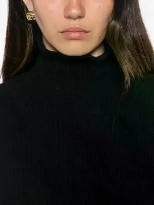 Liviana Conti Ribbed-knit Roll-neck Sweater