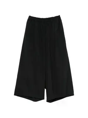 Comme Des Garçons Elasticated-waist Trousers - Black