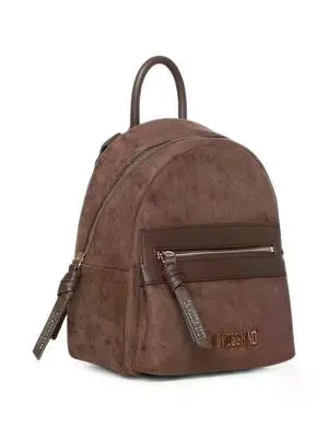 Moschino Logo-plaque Backpack