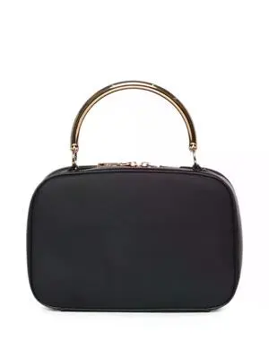 Moschino Logo-lettering Metal-handle Tote Bag