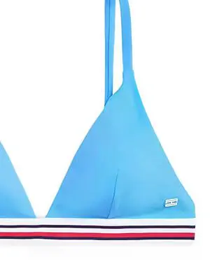Tommy Hilfiger Global Stripe Triangle Bikini Top