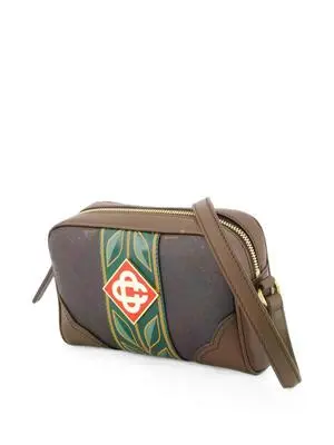 Casablanca Monogram-embossed Crossbody Bag
