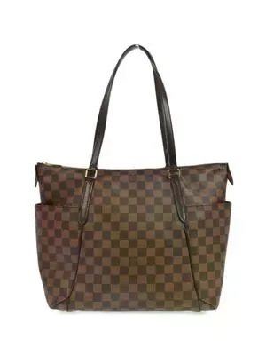 LOUIS VUITTON 2014 Damier Totally Mm Tote Bag - Brown
