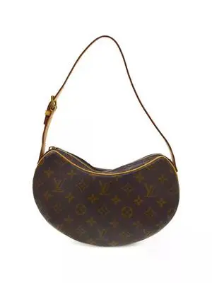 LOUIS VUITTON 2002 Pm Monogram Croissant Shoulder Bag