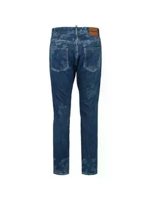 Dsquared2 Teddy Frosted-wash Jeans