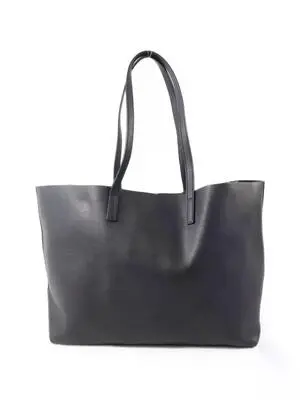 Saint Laurent Leather Tote Bag - Blue