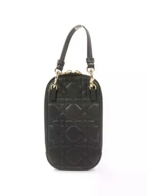 Dior Cannage Call'in Shoulder Bag - Black