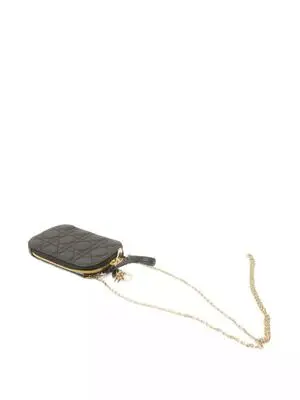 Dior Cannage Call'in Shoulder Bag - Black