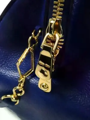 Miu Miu 2-way Buckled Calf Leather Shoulder Bag