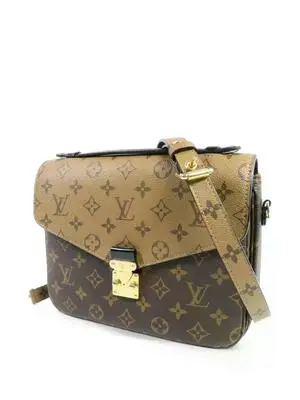 LOUIS VUITTON Pochette Metis Monogram Reverse Tote Bag